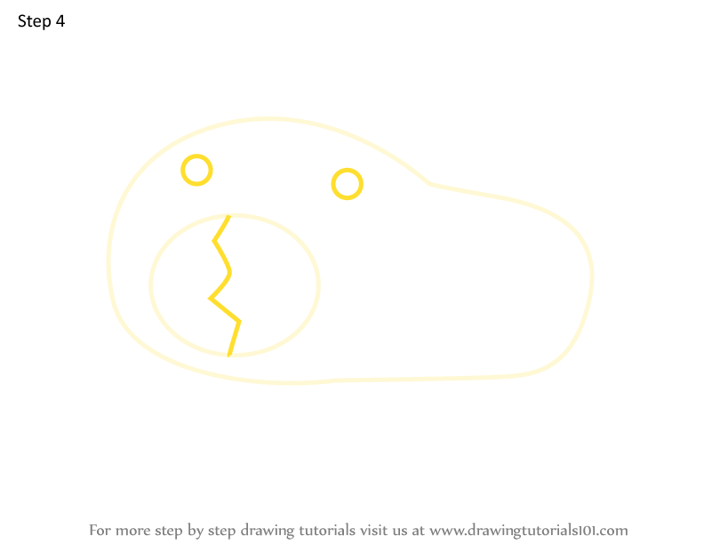 How to Draw Mothbytchi from Tamagotchi (Tamagotchi) Step by Step ...