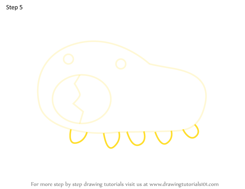 How to Draw Mothbytchi from Tamagotchi (Tamagotchi) Step by Step ...