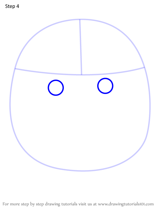 How to Draw Mousetchi from Tamagotchi (Tamagotchi) Step by Step ...