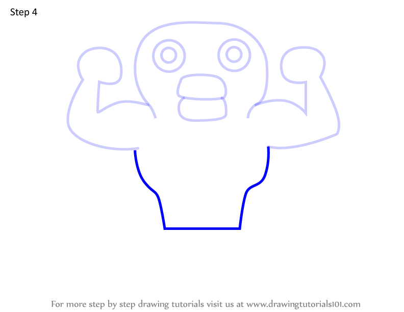How to Draw Mukimukimukitchi from Tamagotchi (Tamagotchi) Step by Step ...