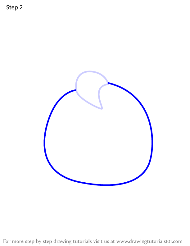 How to Draw Ojyotchi from Tamagotchi (Tamagotchi) Step by Step ...