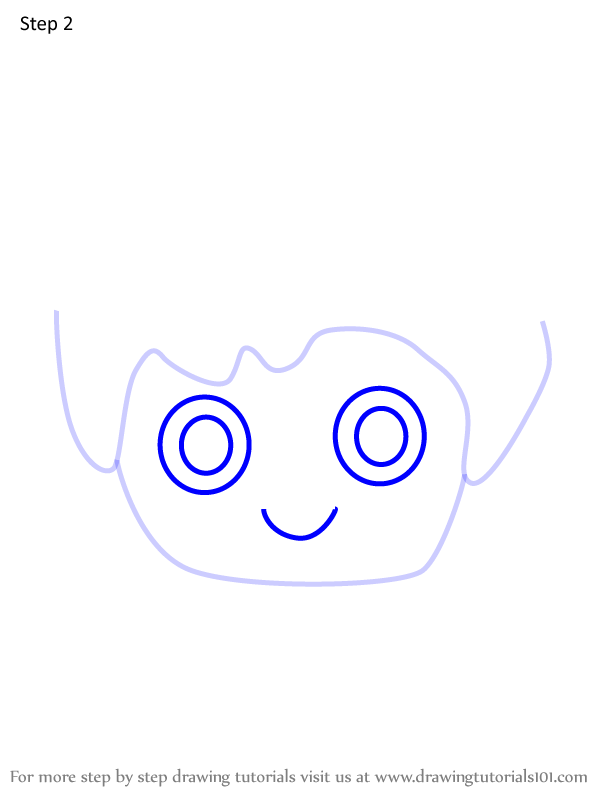 How to Draw Perotchi from Tamagotchi (Tamagotchi) Step by Step ...