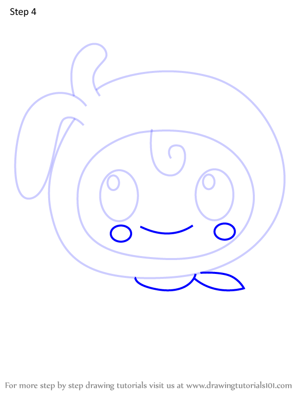 How to Draw Sabusabutchi from Tamagotchi (Tamagotchi) Step by Step ...