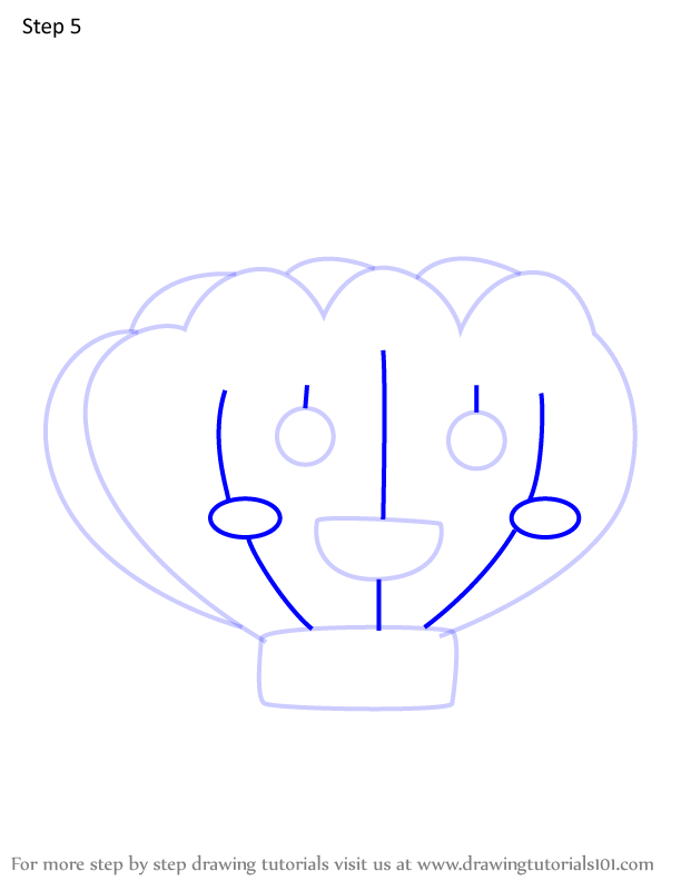 How to Draw Shelltchi from Tamagotchi (Tamagotchi) Step by Step ...