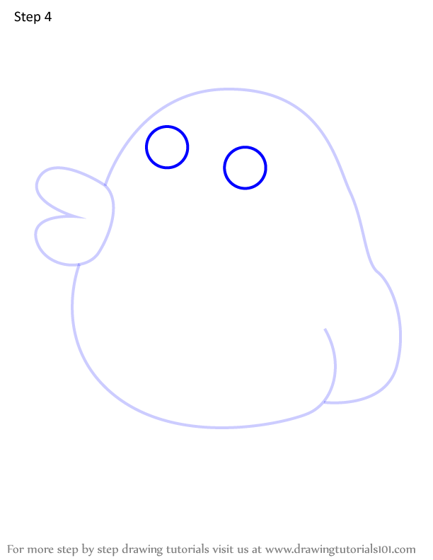 How to Draw Shiripuritchi from Tamagotchi (Tamagotchi) Step by Step ...