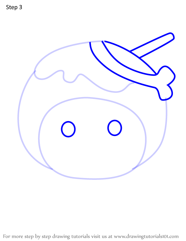 How to Draw Takotakoyakitchi from Tamagotchi (Tamagotchi) Step by Step ...