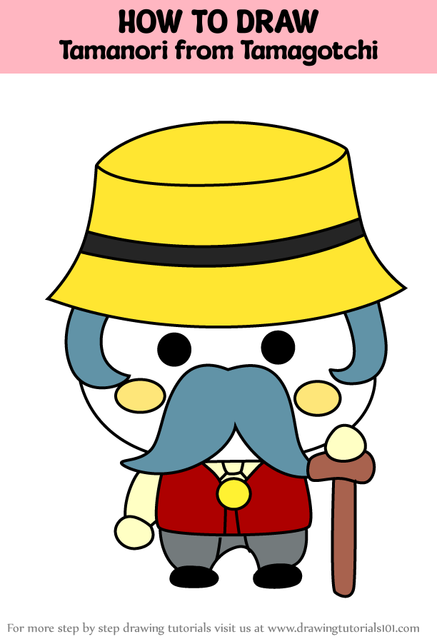 How to Draw Tamanori from Tamagotchi (Tamagotchi) Step by Step ...