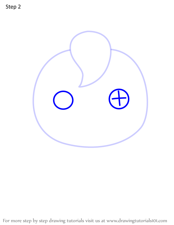 How to Draw Tensaitchi Jr. from Tamagotchi (Tamagotchi) Step by Step ...