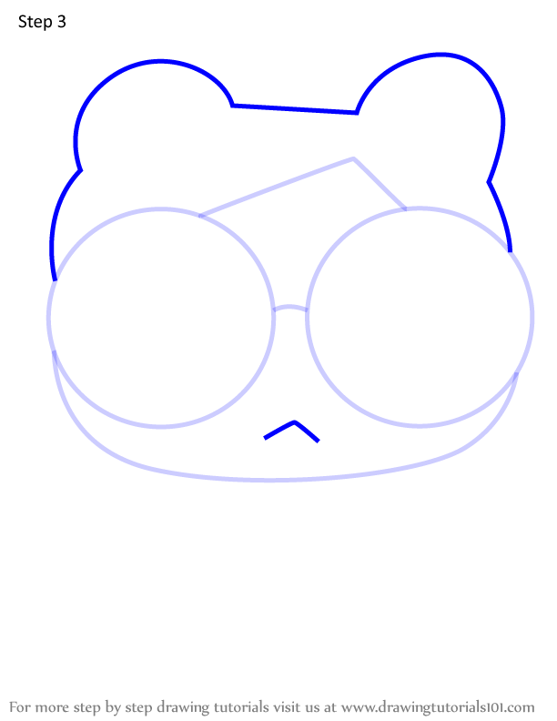 How to Draw Tensaitchi from Tamagotchi (Tamagotchi) Step by Step ...