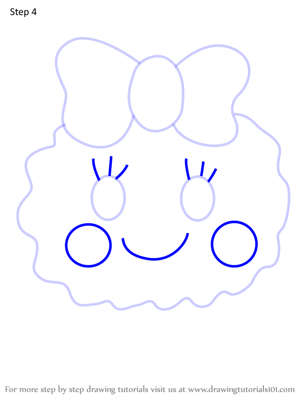 How to Draw Watatchi from Tamagotchi (Tamagotchi) Step by Step ...