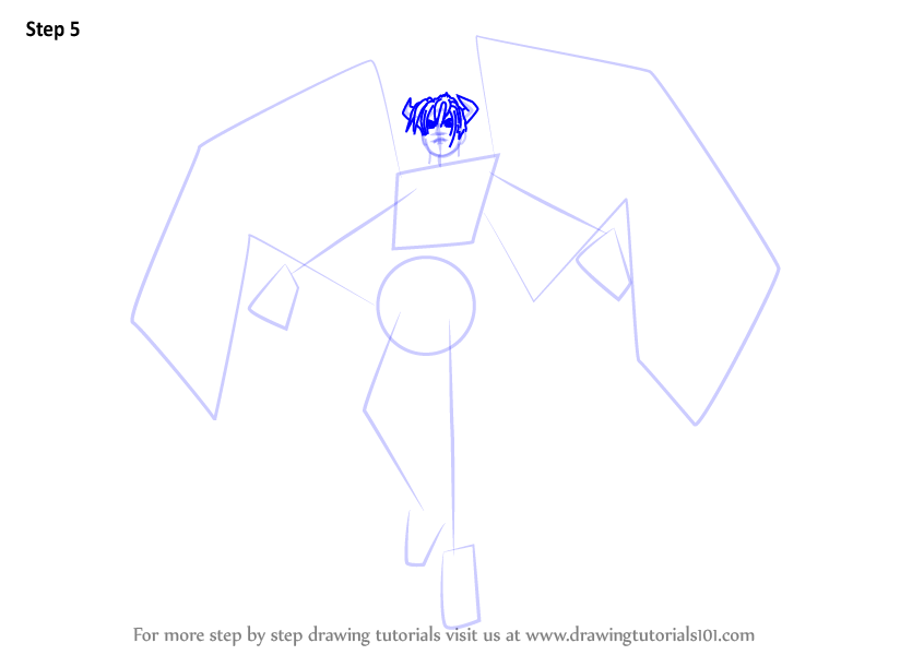 How to Draw Devil Jin from Tekken (Tekken) Step by Step ...