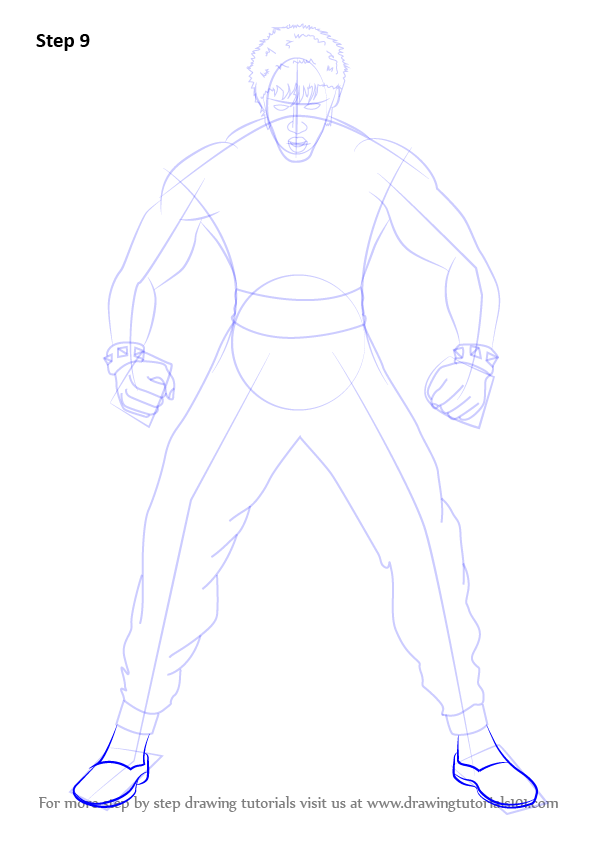 How to Draw Marshall Law from Tekken (Tekken) Step by Step ...