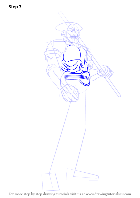 How to Draw Yoshimitsu from Tekken (Tekken) Step by Step ...
