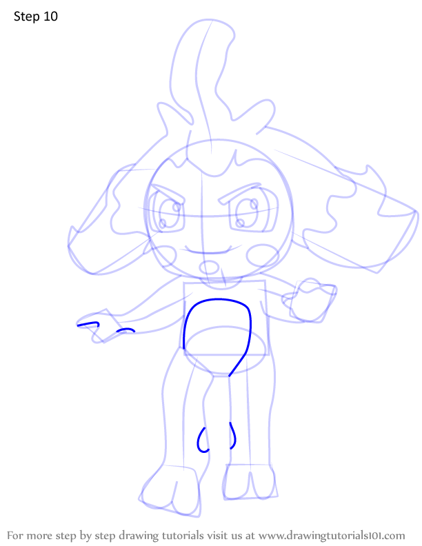 How to Draw Houchic from Temtem (Temtem) Step by Step ...