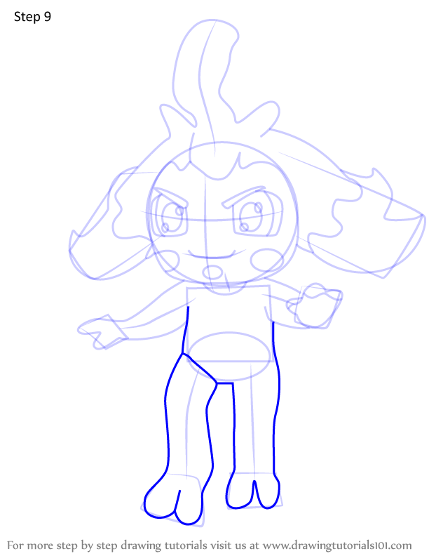 How to Draw Houchic from Temtem (Temtem) Step by Step ...