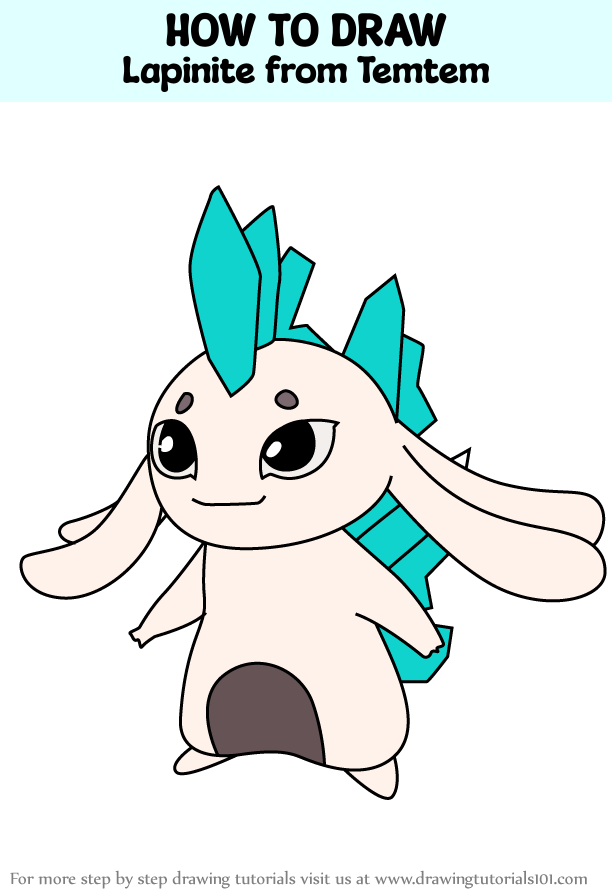 How to Draw Lapinite from Temtem (Temtem) Step by Step ...