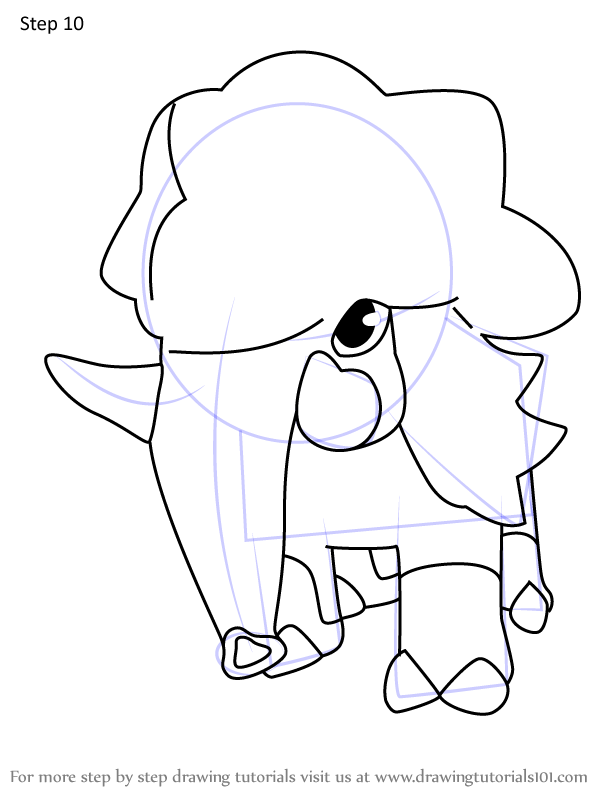 How to Draw Mosu from Temtem (Temtem) Step by Step ...