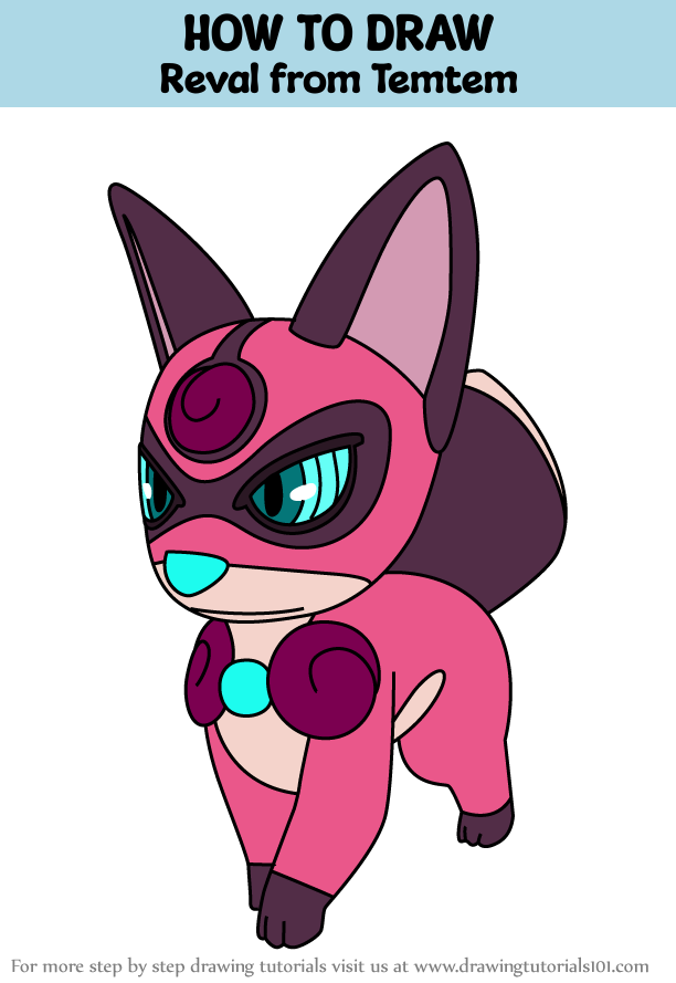 How to Draw Reval from Temtem (Temtem) Step by Step ...