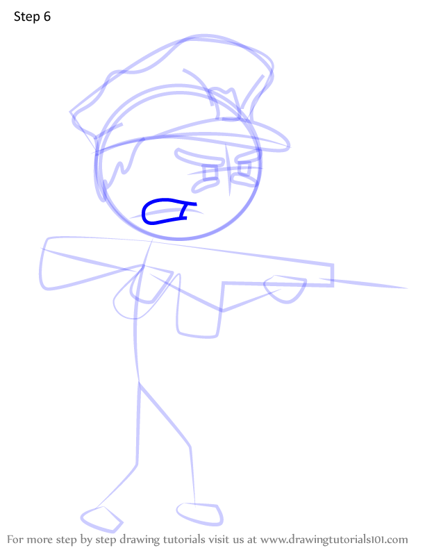 How to Draw Anthony Lee from The Henry Stickmin (The Henry Stickmin ...