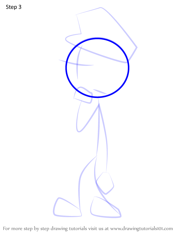 How to Draw Captain Roland Canterbury from The Henry Stickmin (The ...