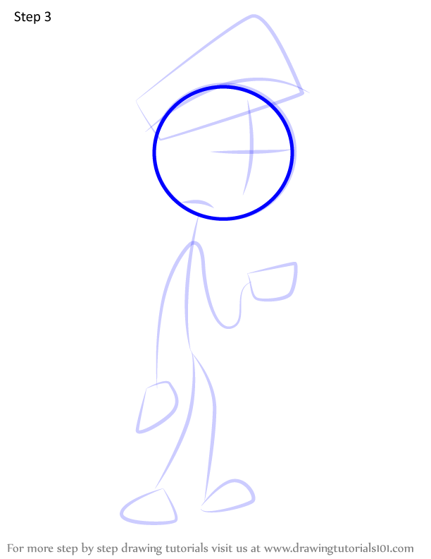 How to Draw Carlos Burdt from The Henry Stickmin (The Henry Stickmin ...