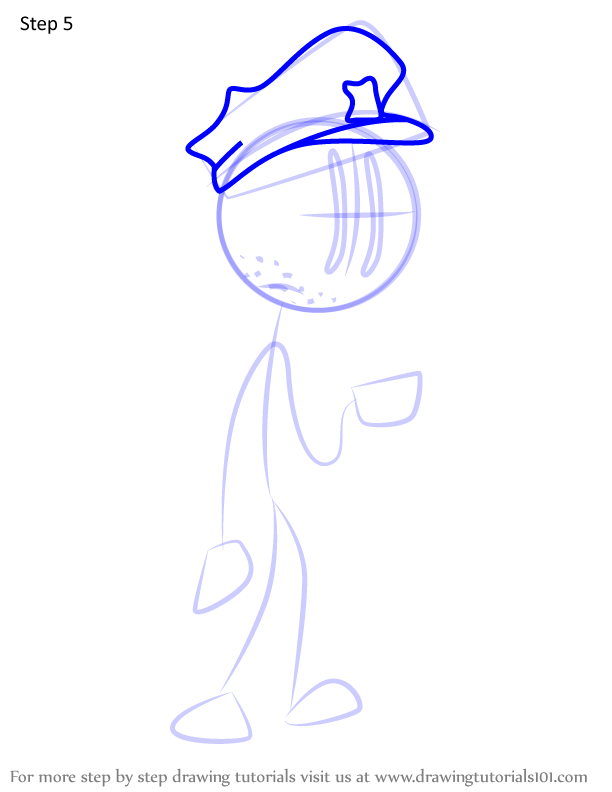 How to Draw Carlos Burdt from The Henry Stickmin (The Henry Stickmin ...