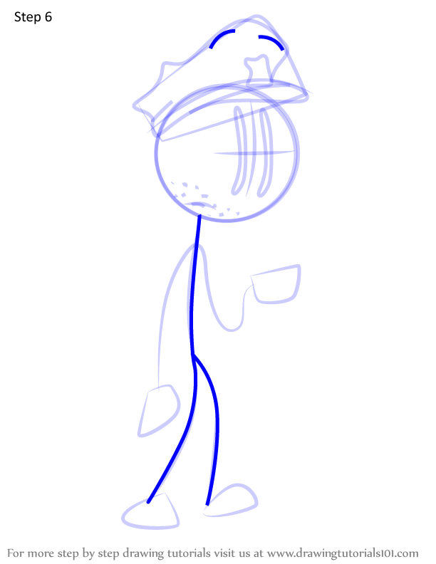 How to Draw Carlos Burdt from The Henry Stickmin (The Henry Stickmin ...