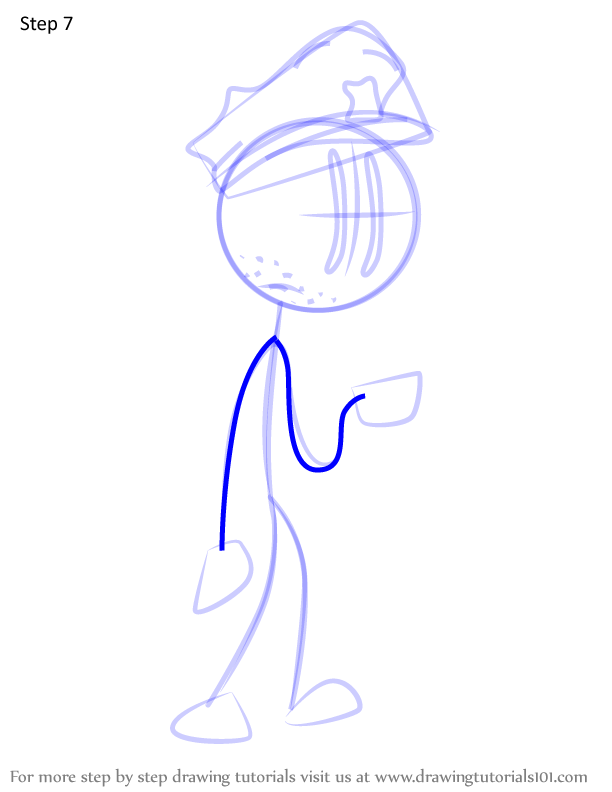 How to Draw Carlos Burdt from The Henry Stickmin (The Henry Stickmin ...