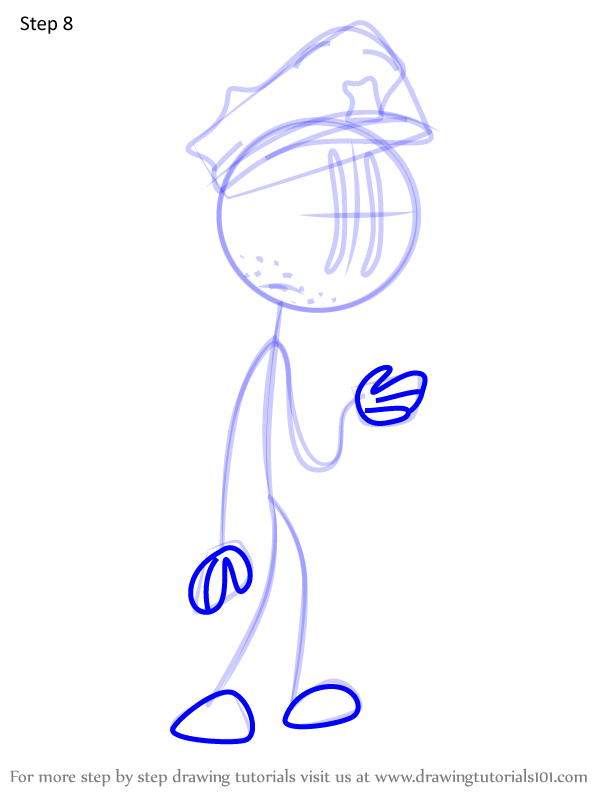 How to Draw Carlos Burdt from The Henry Stickmin (The Henry Stickmin ...