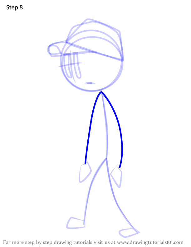 How to Draw Dave Panpa from The Henry Stickmin (The Henry Stickmin ...