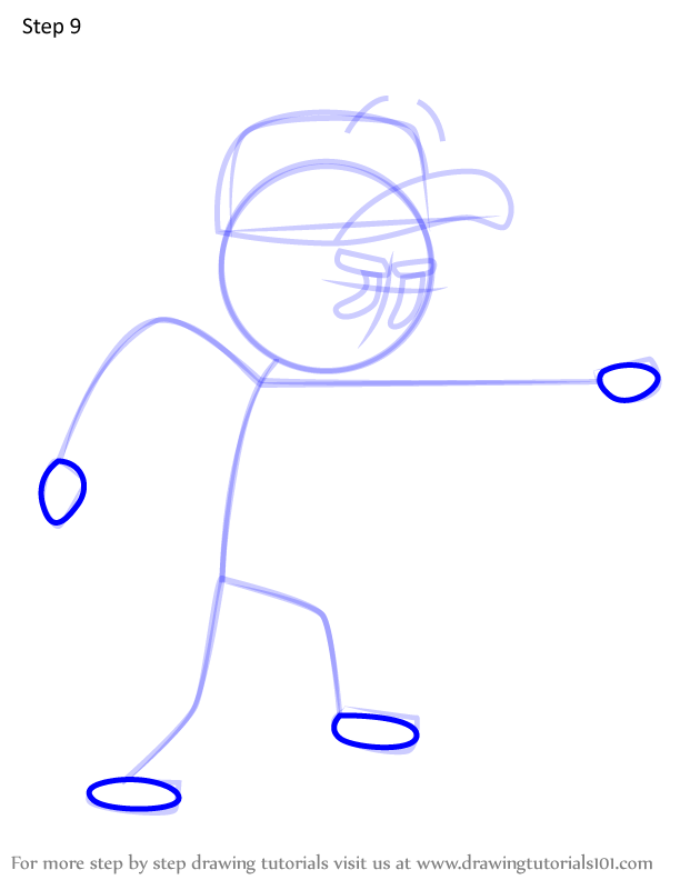 How to Draw Dolan Torkov from The Henry Stickmin (The Henry Stickmin ...