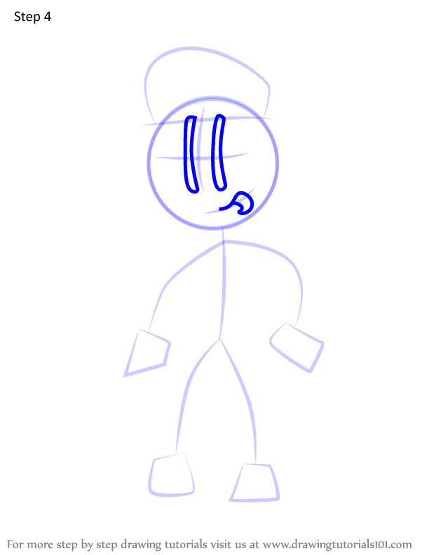 How to Draw Jimmothy Pug from The Henry Stickmin (The Henry Stickmin ...