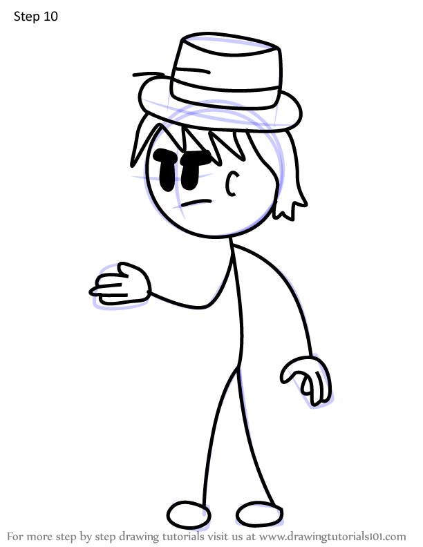 How to Draw Ken Janpon from The Henry Stickmin (The Henry Stickmin ...