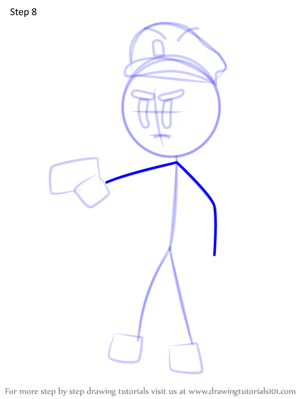How to Draw Shawn Sean from The Henry Stickmin (The Henry Stickmin ...