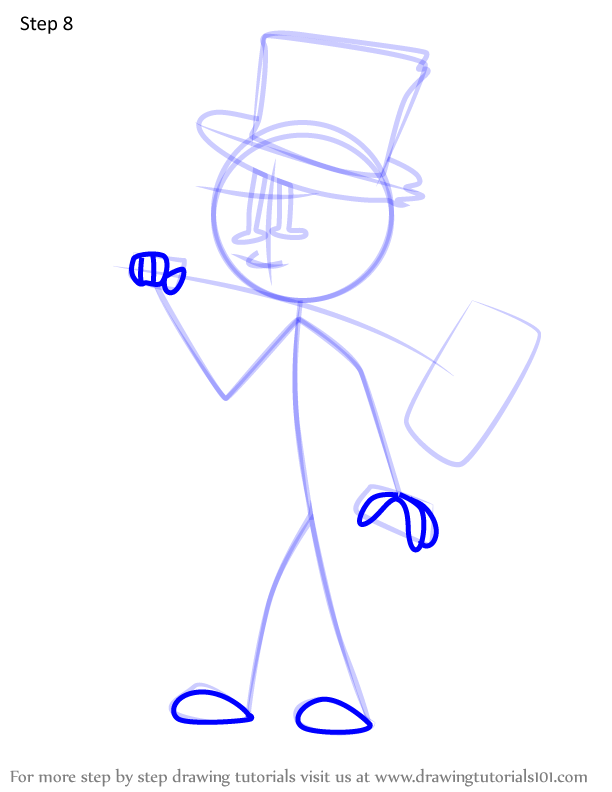 How to Draw Sledge MacRush from The Henry Stickmin (The Henry Stickmin ...