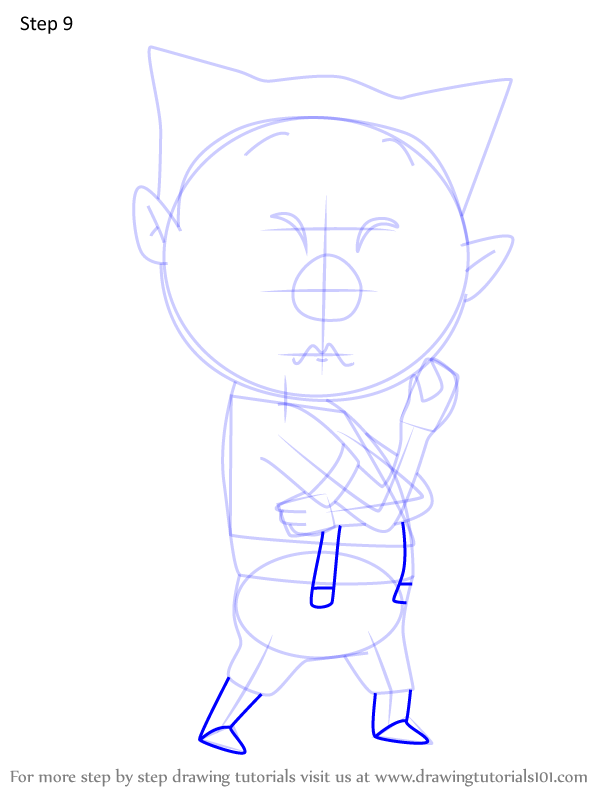 How to Draw Jin from The Legend of Zelda The Wind Waker (The Legend of ...
