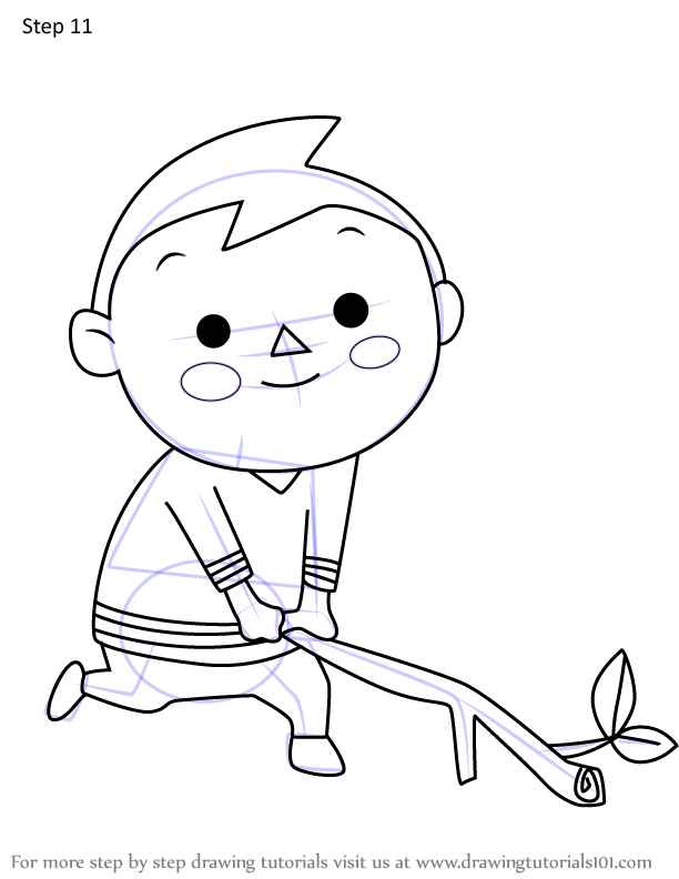 How to Draw Joel from The Legend of Zelda The Wind Waker (The Legend of ...