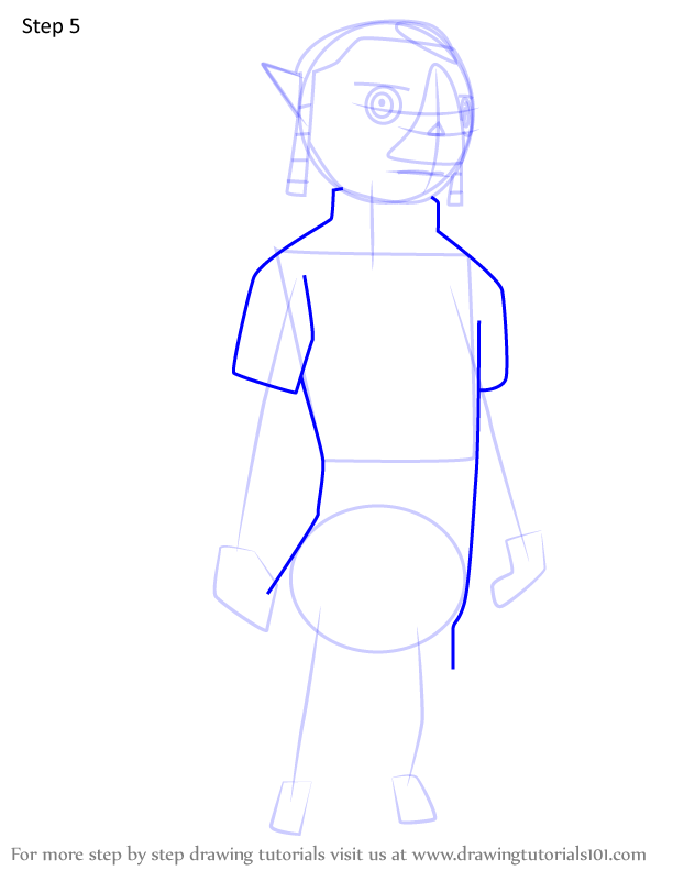 How to Draw Kogoli from The Legend of Zelda The Wind Waker (The Legend ...