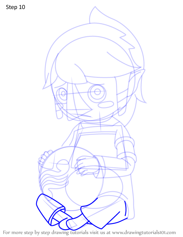 How to Draw Komali from The Legend of Zelda The Wind Waker (The Legend ...