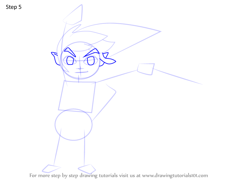 How to Draw Link from The Legend of Zelda The Wind Waker (The Legend of ...