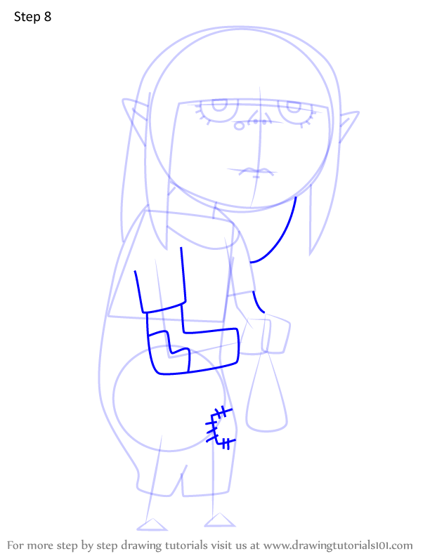 How to Draw Maggie from The Legend of Zelda The Wind Waker (The Legend ...