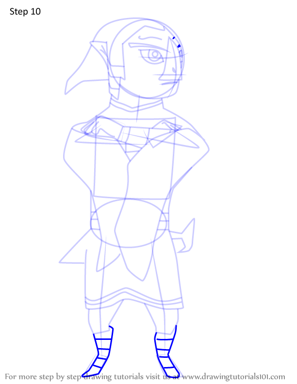 How to Draw Skett from The Legend of Zelda The Wind Waker (The Legend ...