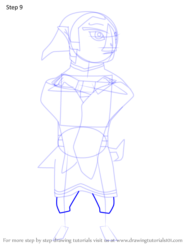 How to Draw Skett from The Legend of Zelda The Wind Waker (The Legend ...