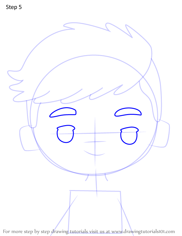 How to Draw Aiden from Toca Life World (Toca Life World) Step by Step ...