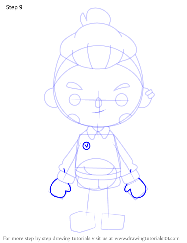 How to Draw Casey from Toca Life World (Toca Life World) Step by Step ...