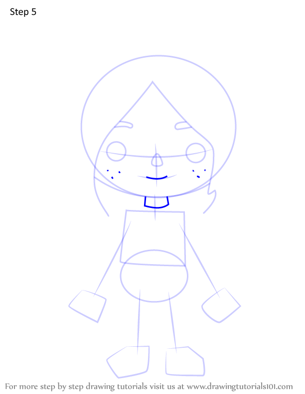 How to Draw Nadine from Toca Life World (Toca Life World) Step by Step ...
