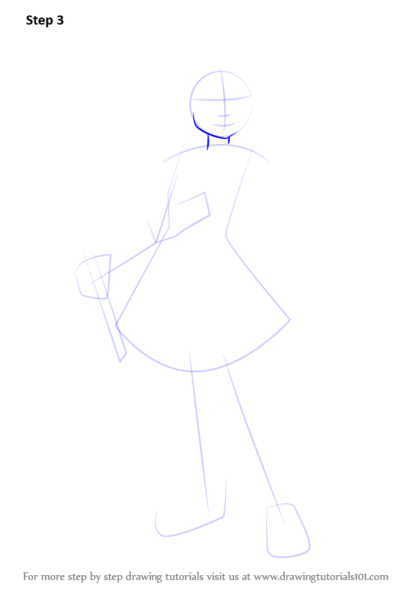 How to Draw Sakuya Izayoi from Touhou (Touhou Project) Step by Step ...