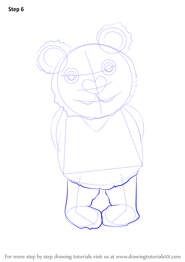 How To Draw Bear Feet