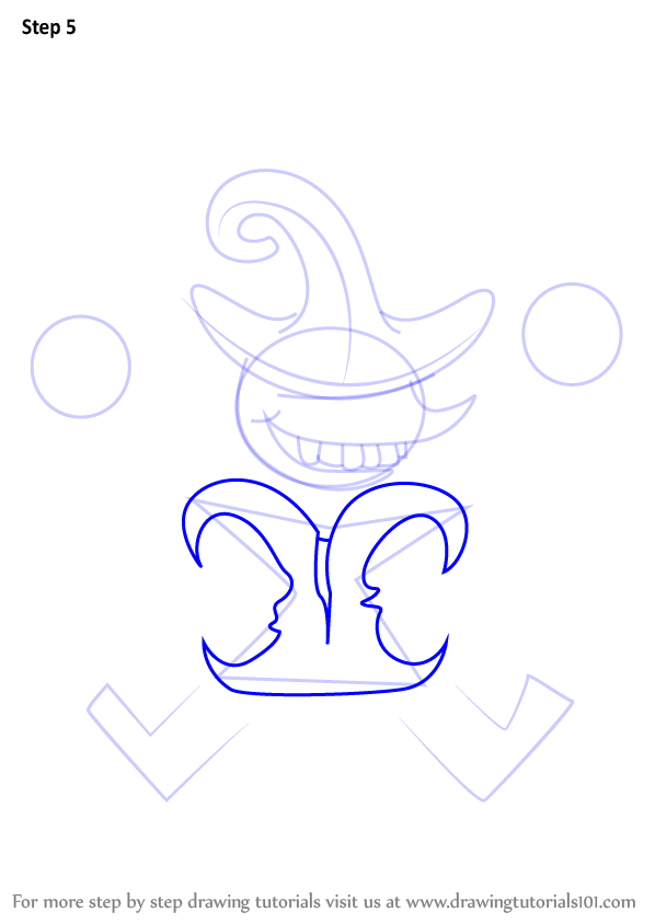 How to Draw Madjick from Undertale (Undertale) Step by Step ...