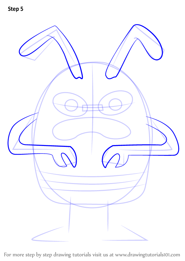 How to Draw Migosp from Undertale (Undertale) Step by Step ...